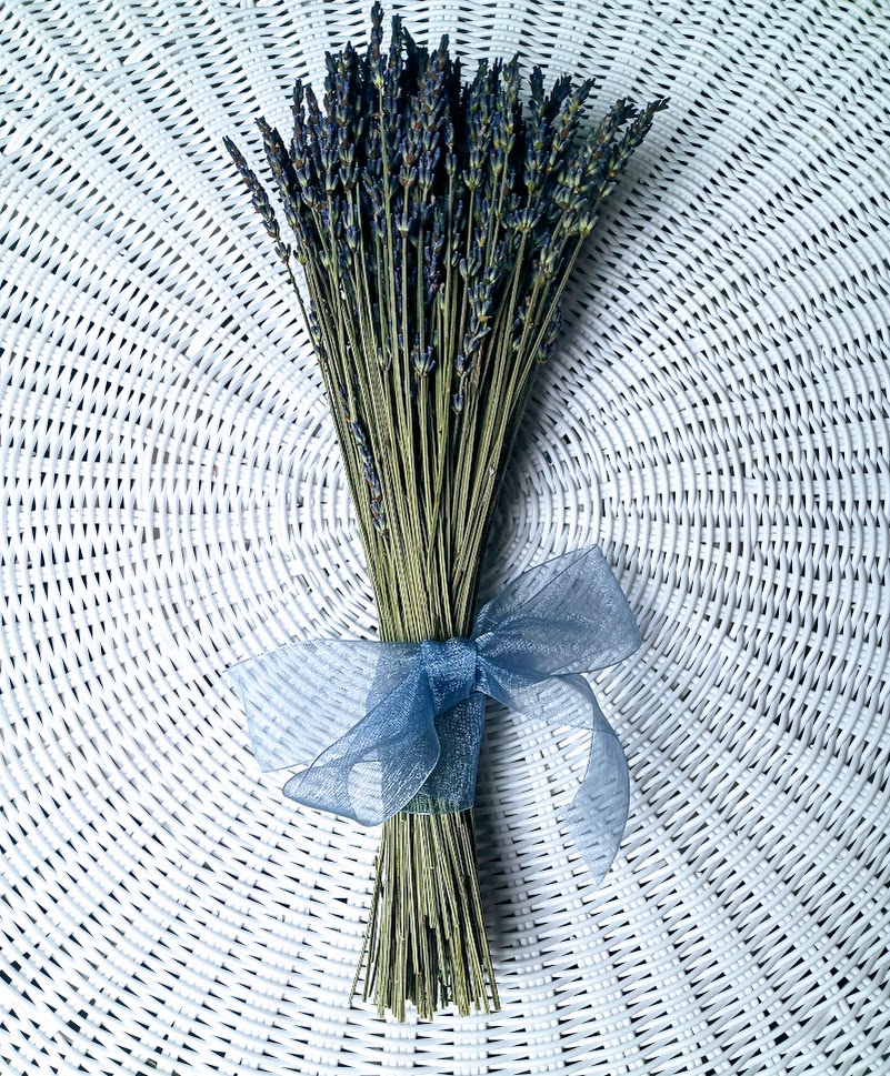 Dried Lavender Bundle | Aromatic, Long Stem